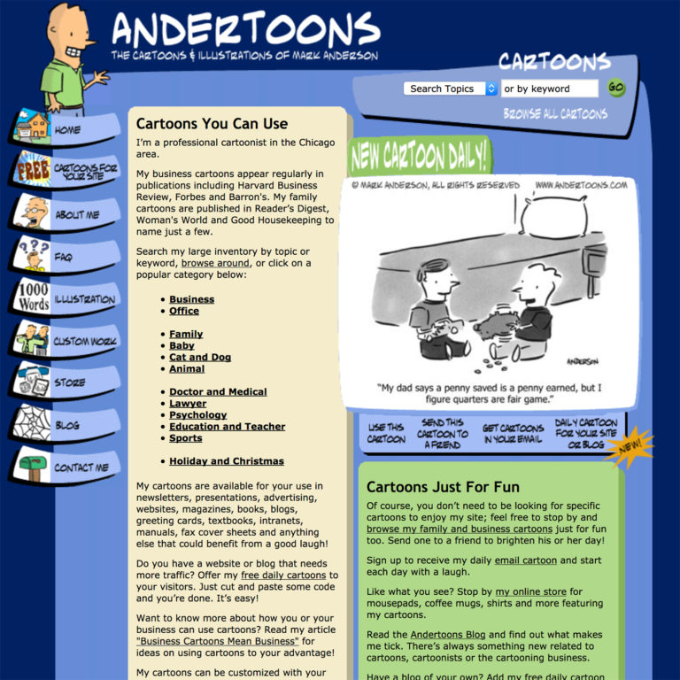 Andertoons Cartoon Blog – The cartoon blog of Andertoons cartoonist ...