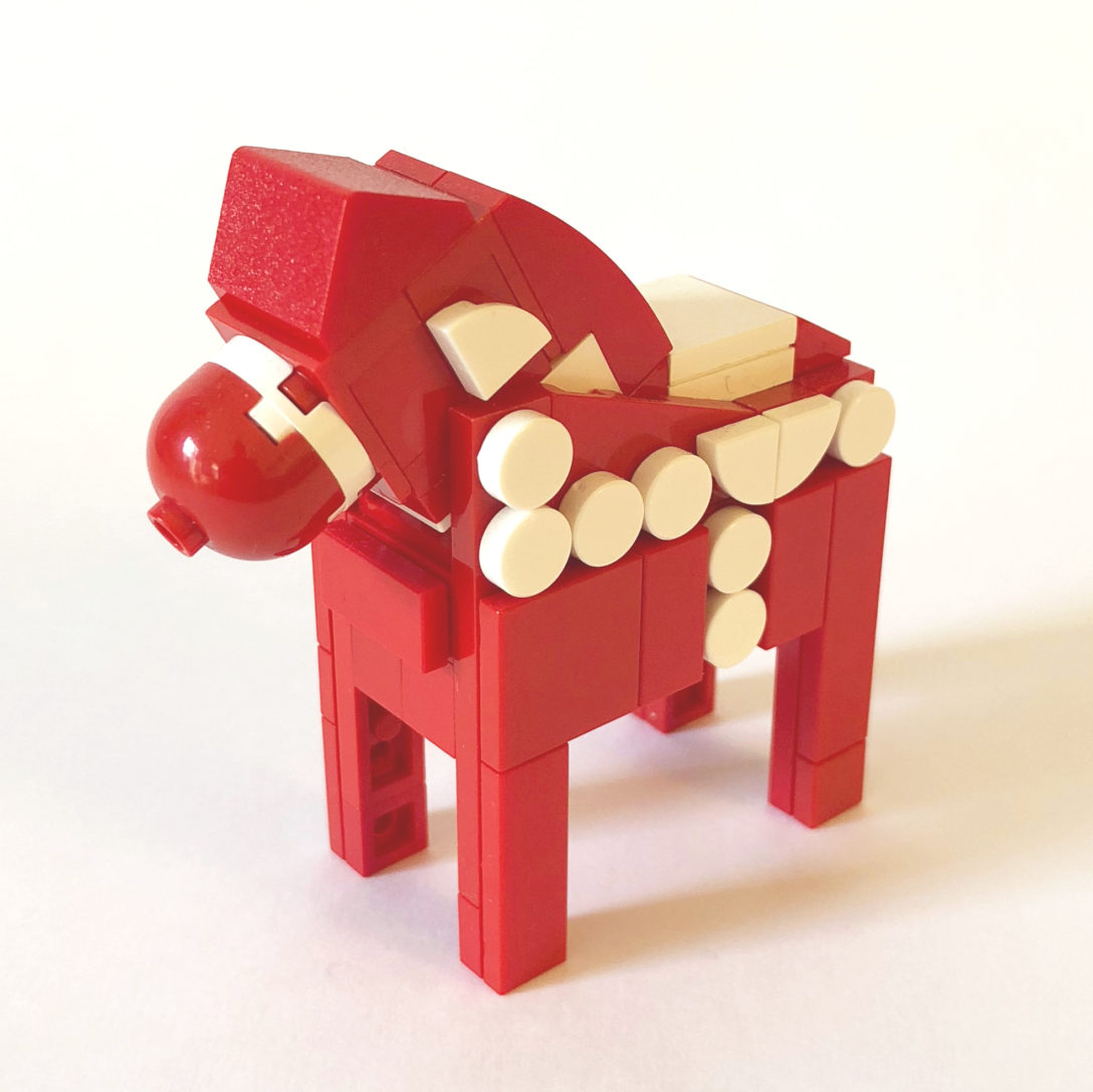 LEGO Dala Horses – Andertoons Cartoon Blog